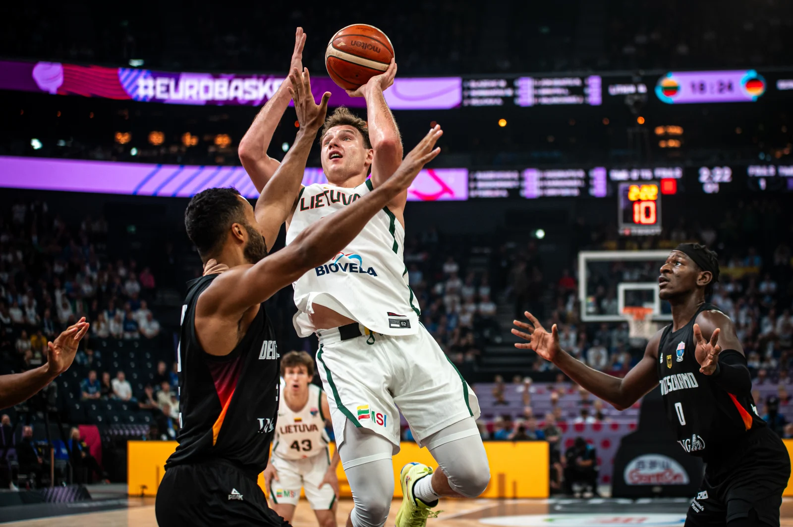 „EuroBasket“: Lietuvos krepšininkus pristabdė pasaulio čempionai | KaunoDiena.lt